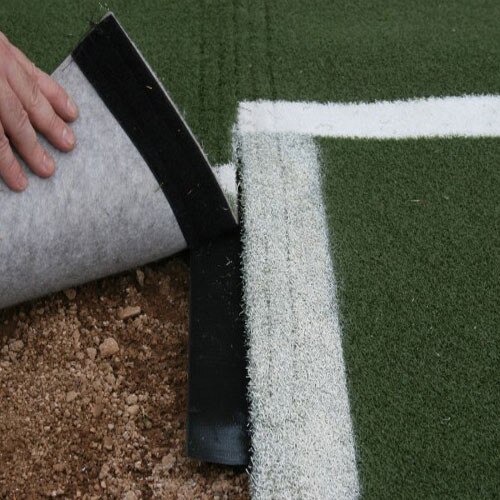 Turf Batting Mat with Lines & Catcher's Extension | On Deck Sports