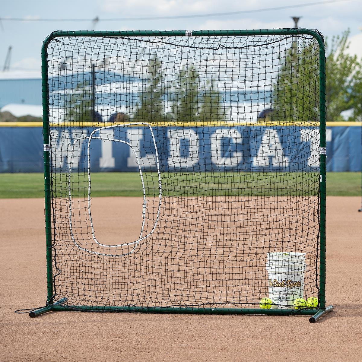 Premium Series Softball L-Screen | Baseball & Softball Screens | On ...