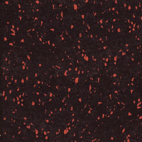 8 mm Red Fleck Roll Rubber Flooring